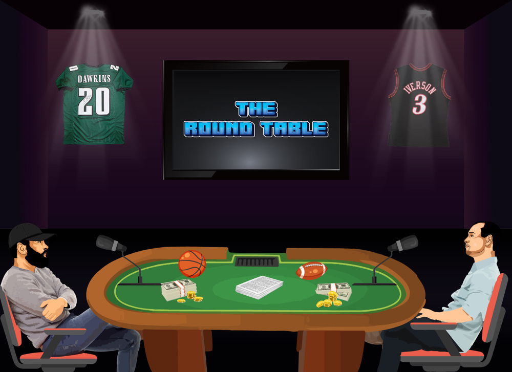 Join ISWIS Presents: Round Table Bets on Chalkboard